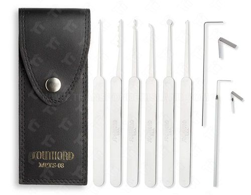 SouthOrd 8 Piece Lock Pick Set w/ Metal Handles - MPXS-08 | Transponder ... SouthOrd 8 Piece Lock Pick Set w/ Metal Handles - MPXS-08 | Transponder ...